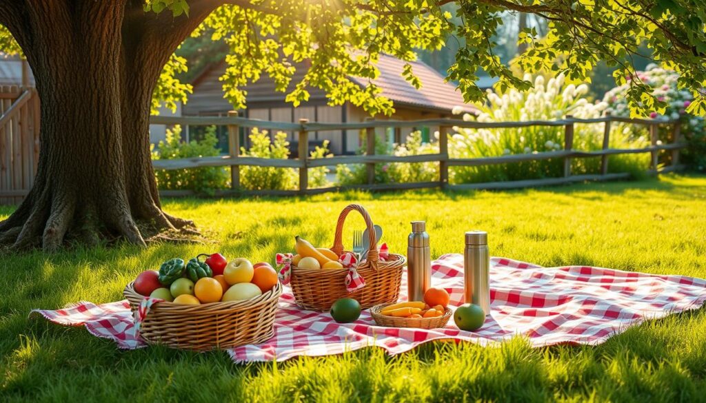 Set Up a Picnic in Your Yard – Heart Feed Now